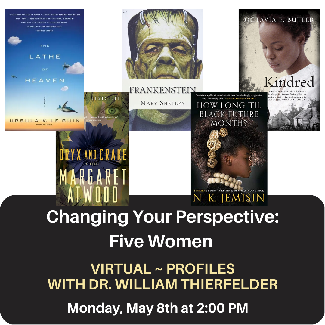 Virtual: Profiles with Dr. William Thierfelder: Changing Your ...